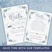 Winter Concert Program Template: Editable Canva Flyer (digital Download ...