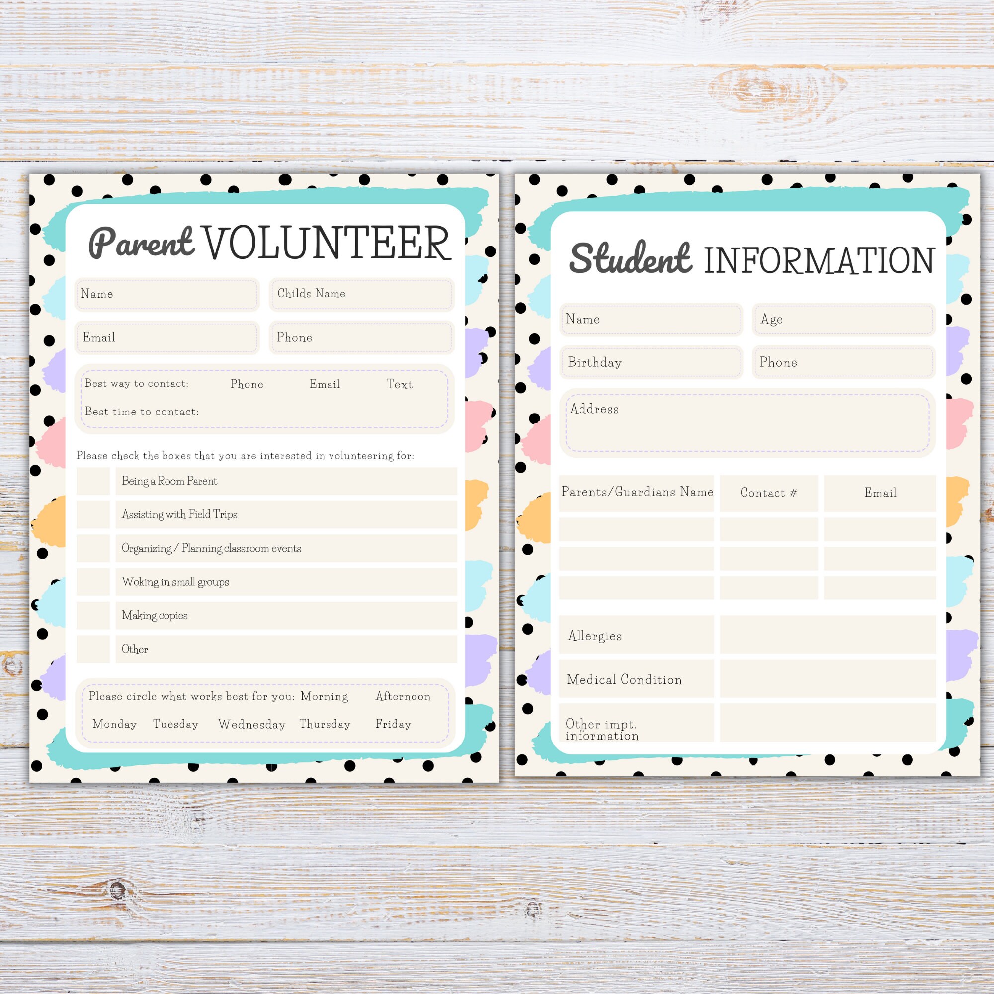 Open House Bundle, Meet the Teacher Template, Back to School Flyer ...