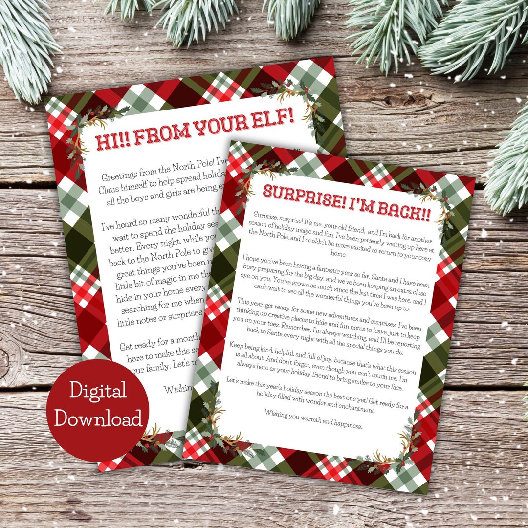 Elf Christmas Activity Bundle: Letter to Santa, Adoption, Report ...