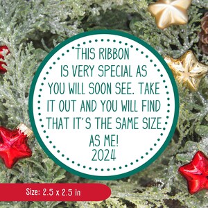 Editable Ribbon Tag,same Size as Me,ribbon Ornament, Height Ornament ...
