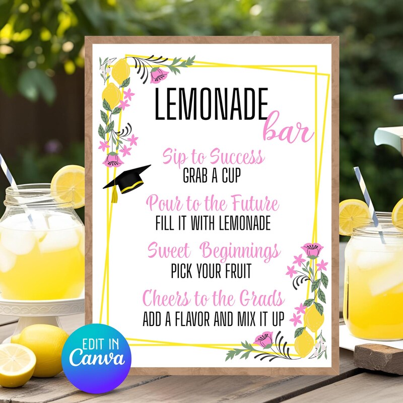 Drink Station Sign - Etsy