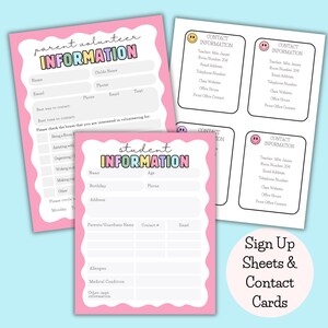 Editable Meet the Teacher Template Bundle (canva) - Etsy