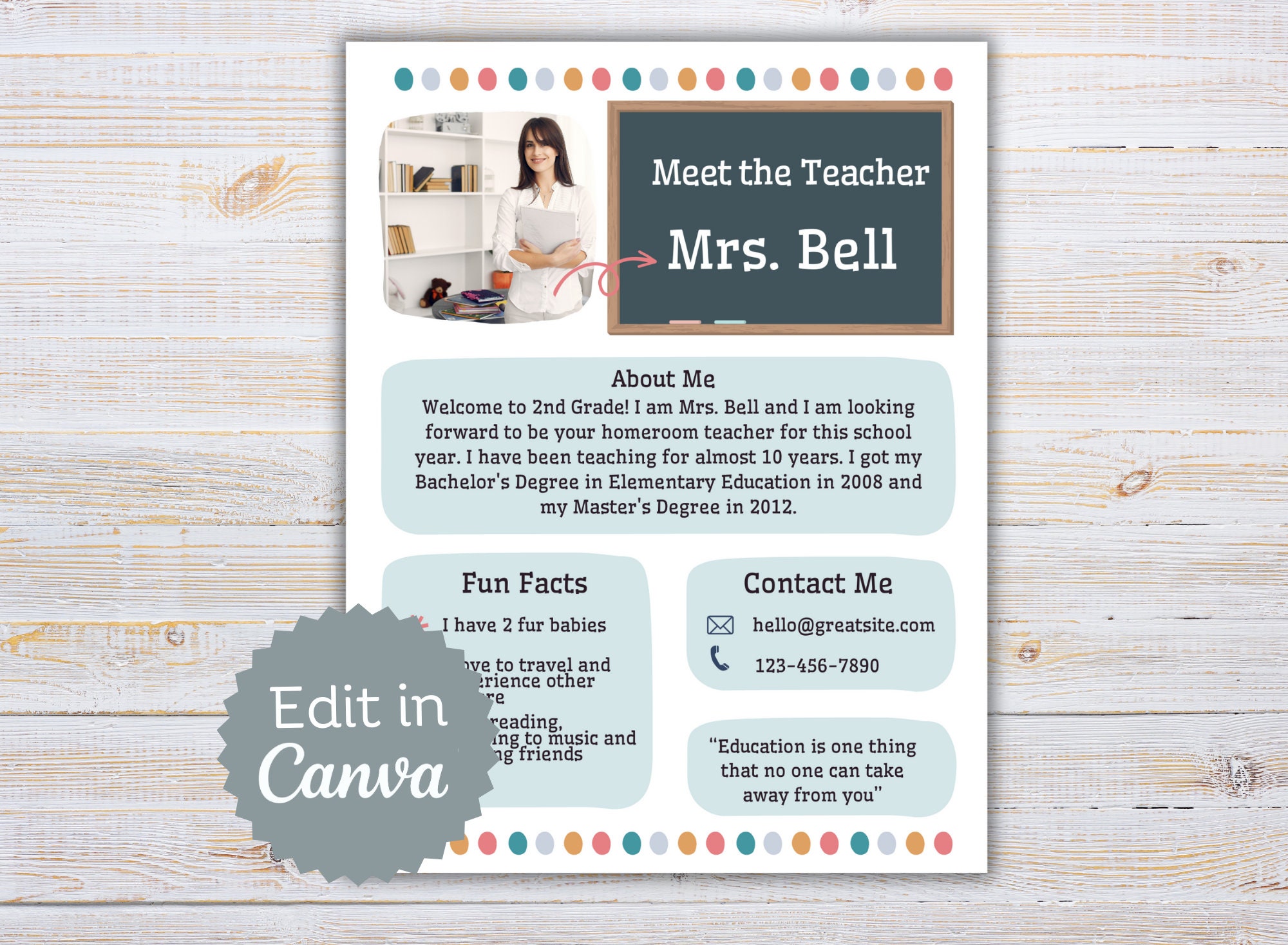 Editable, Meet the Teacher, Template, Back to School Flyer, Bundle ...