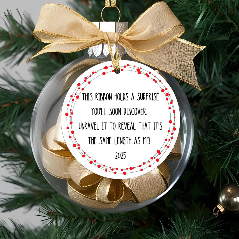 Height Keepsake Ornament Tag (digital Download) - Etsy