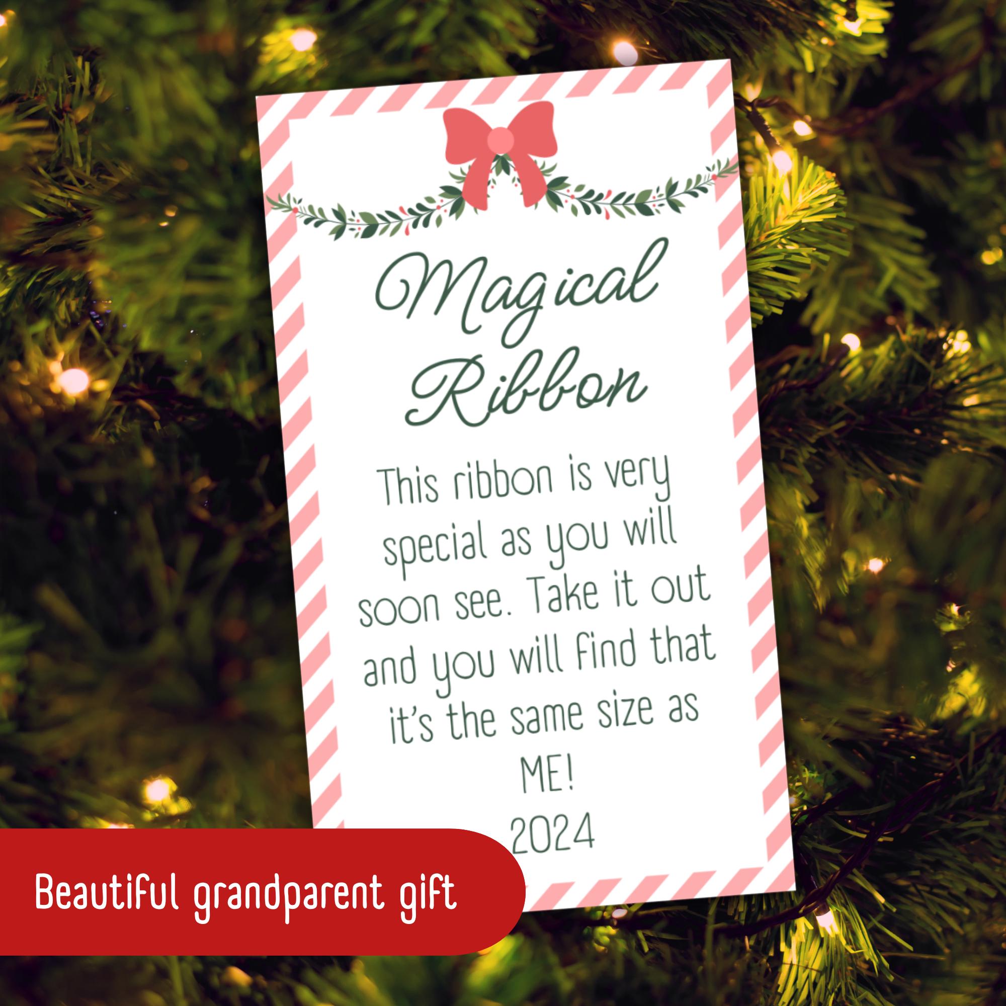 Ribbon, Tag, Same Size as Me, Ribbon Ornament, Height Ornament Tag ...