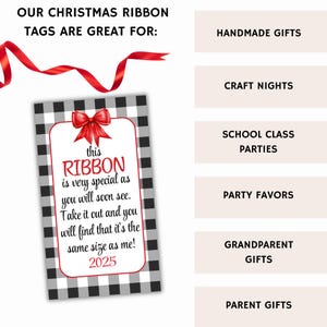 Height Keepsake Ornament Tag: Ribbon Growth Tracker - Etsy