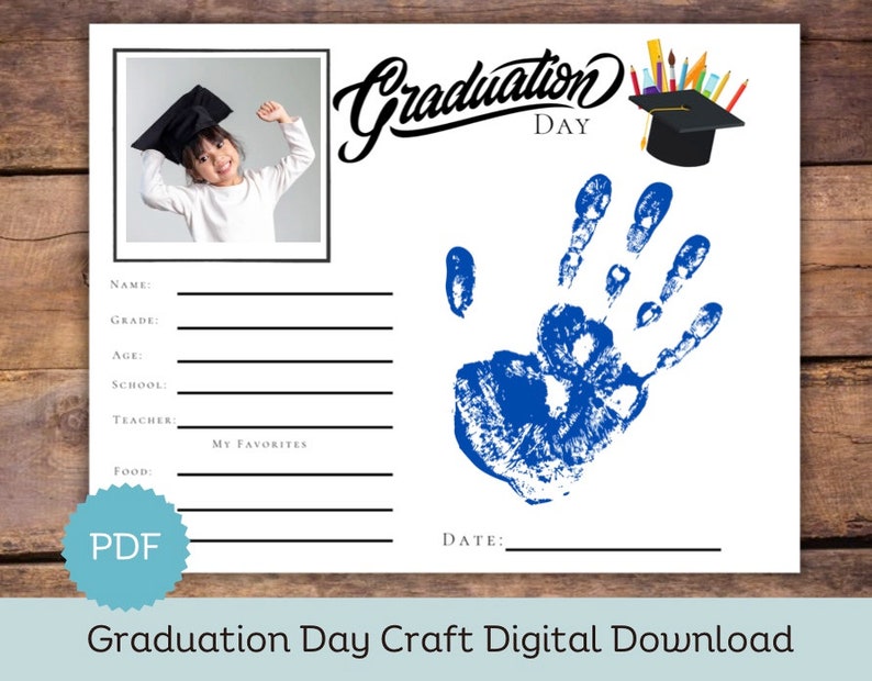 Graduation Day Craft Last Day of School Graduation Keepsake - Etsy