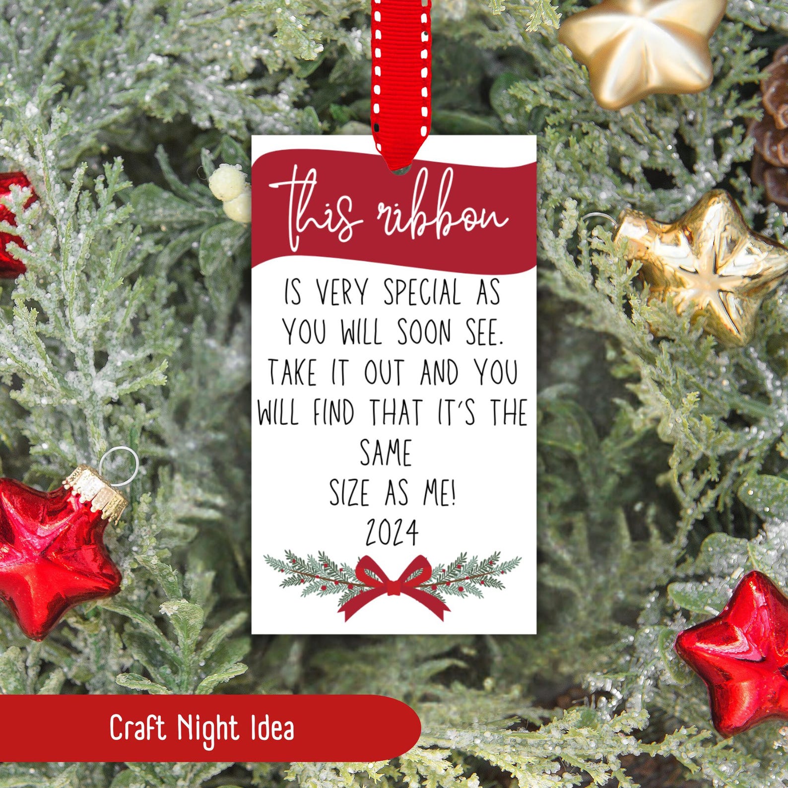 Ribbon Tag,same Size as Me,ribbon Ornament, Height Ornament Tag ...