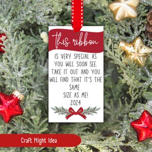 Ribbon Tag,same Size as Me,ribbon Ornament, Height Ornament Tag ...