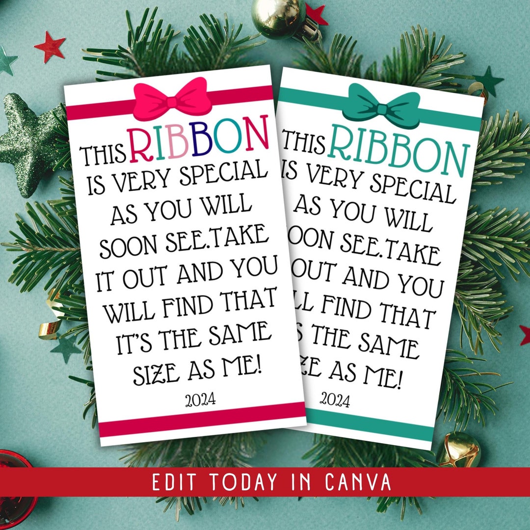 Height Ribbon,tag,same Size as Me,ribbon Ornament,height Ornament Tag ...