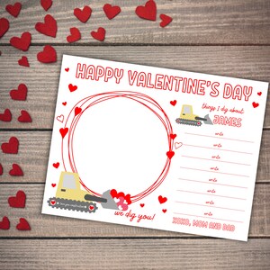 Editable Valentine's Day Placemat: Personalized Kids Activity Mat ...