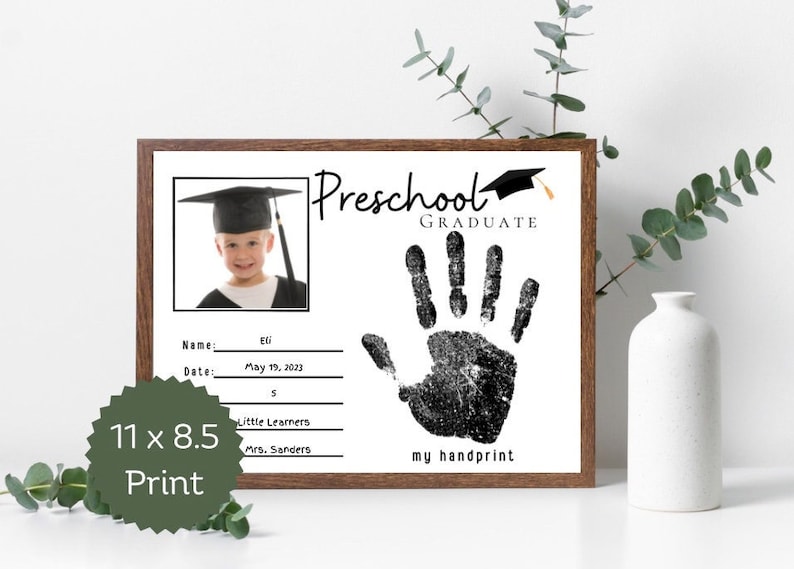 Preschool Graduation Keepsake, Graduation Keepsake, Preschool ...