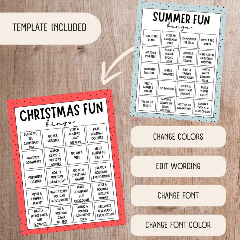 Bucket List Bingo,kids Bucket List, Goals, Autumn Bingo, Things to Do ...