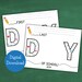 First & Last Day Handprint Art: School Keepsake (digital Download) - Etsy