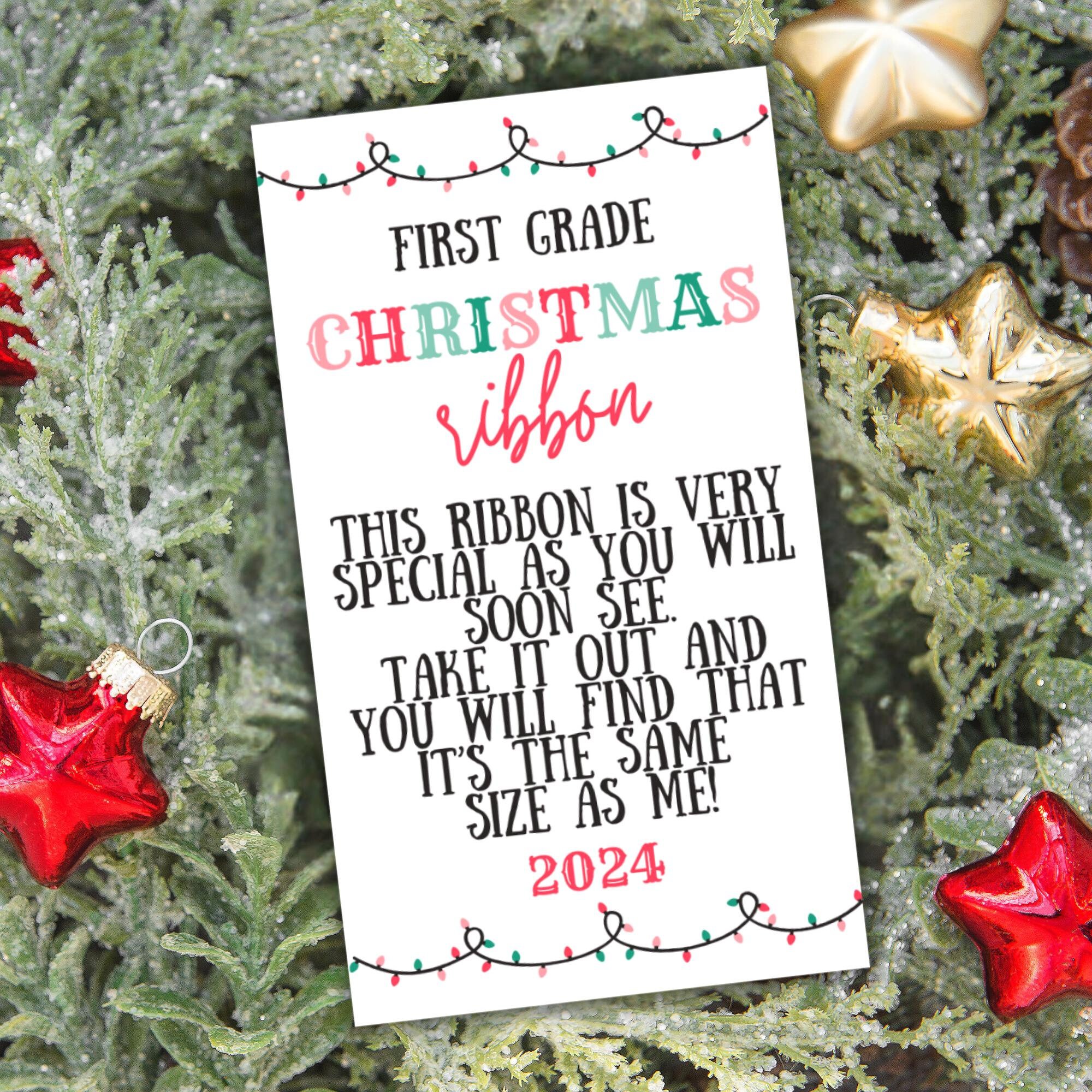 Editable Ribbon Tag, Same Size as Me, Ribbon Ornament, Height Ornament ...