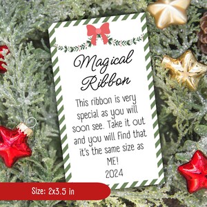 Ribbon Height Christmas Tag: Grandparent Gift (digital Download) - Etsy