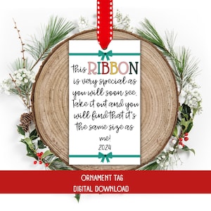 Height Ribbon,tag, Same Size as Me,ribbon Ornament,height Ornament Tag ...