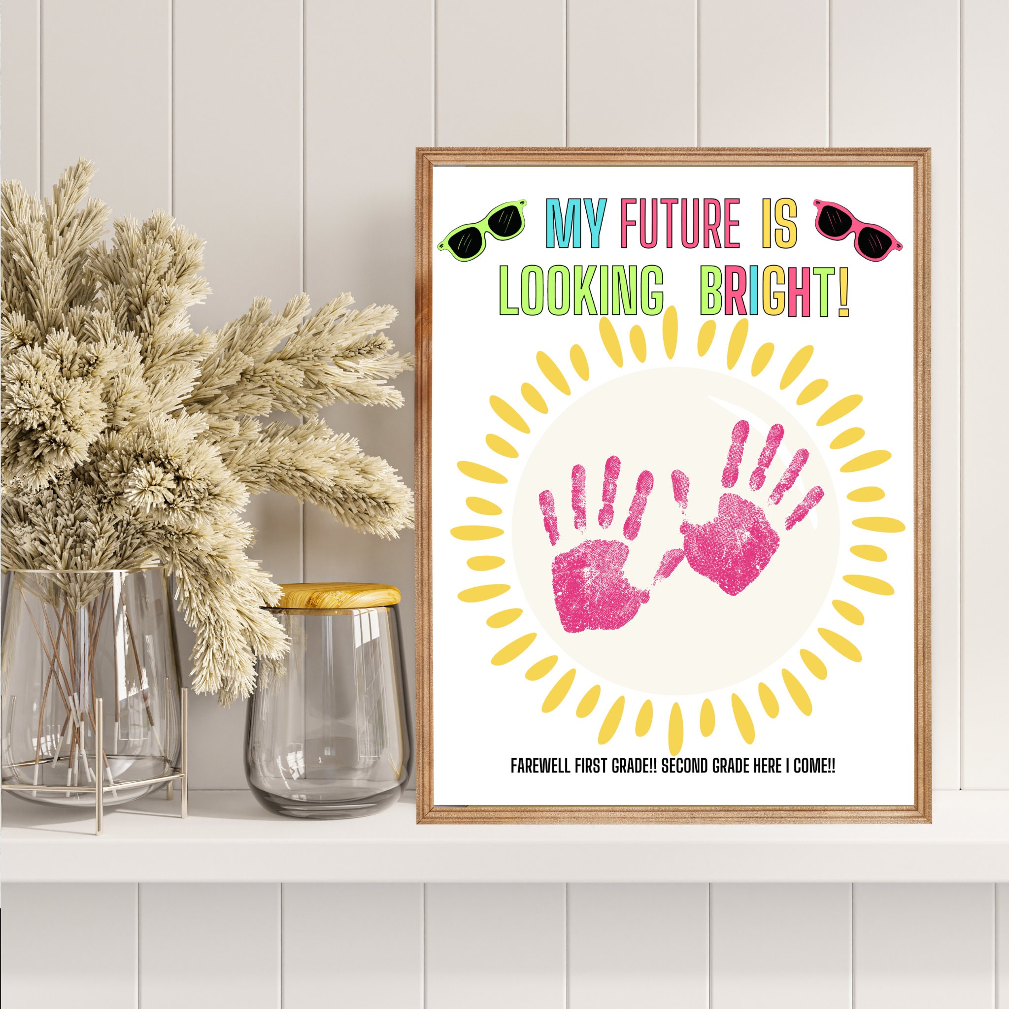 Handprint Keepsake, Kids Handprint Art, Toddler Handprint, Handprint ...