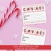 Candy Cane Gram Tags (digital Download) - Etsy