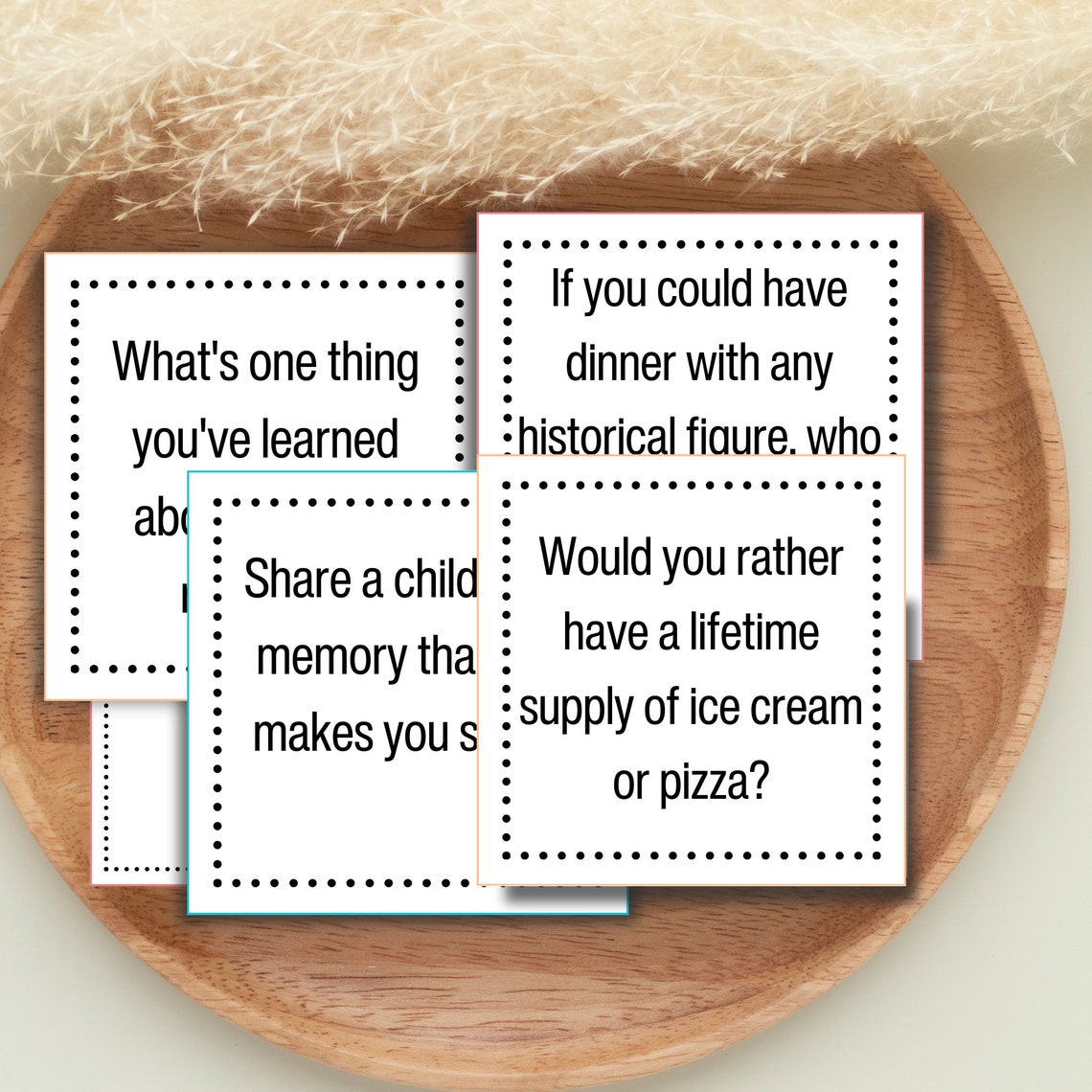 Conversation Card, Conversation Game, Conversation Starter, Family ...