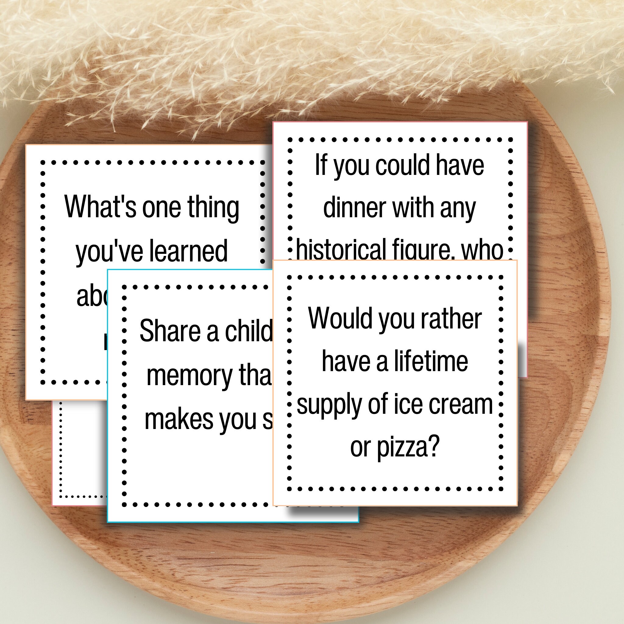 Conversation Card, Conversation Game, Conversation Starter, Family ...