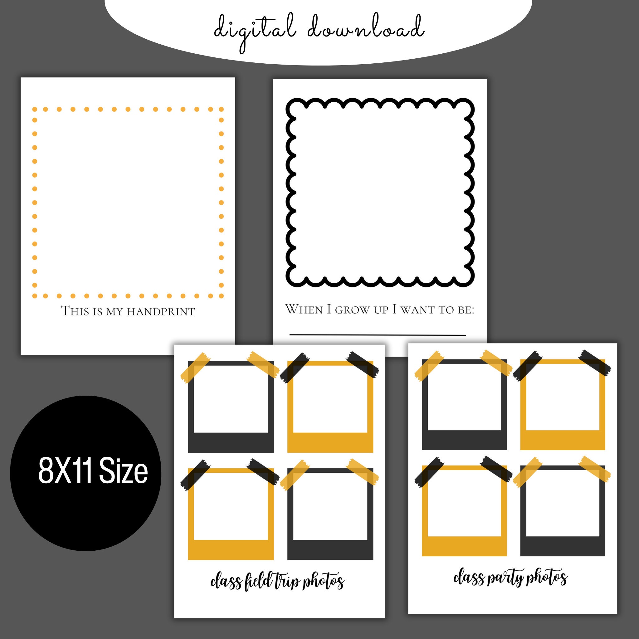 Kindergarten Graduation Memory Book, Kinder Graduation, Memory Book ...