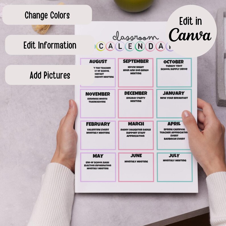 Editable Meet the Teacher Template Bundle: Canva Open House (digital ...