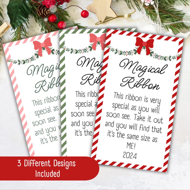 Ribbon, Tag, Same Size as Me, Ribbon Ornament, Height Ornament Tag ...