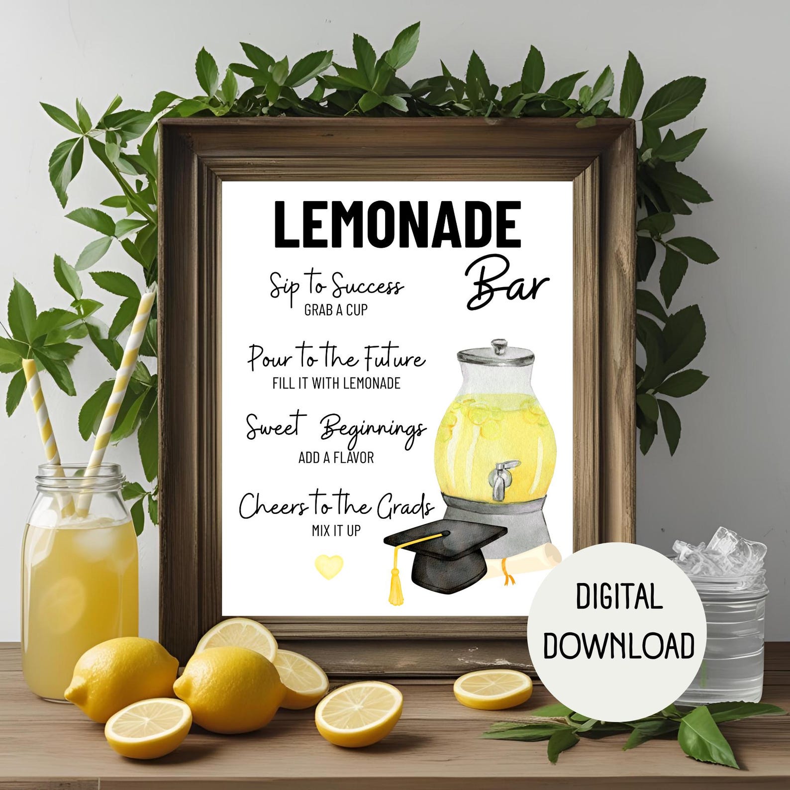 Graduation Lemonade Bar,non-alcoholic Drinks, Lemonade Bar, Lemonade ...