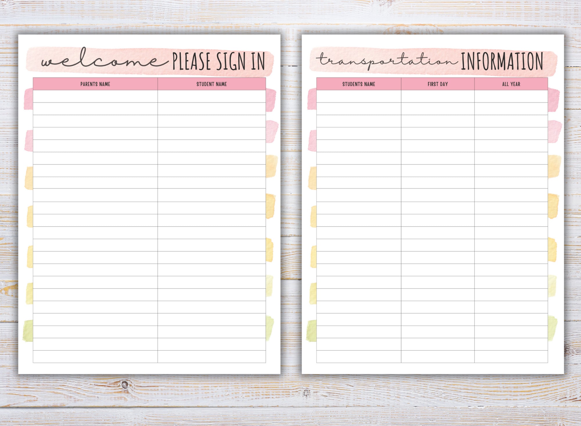 Open House Bundle, Meet the Teacher Template, Back to School Flyer ...