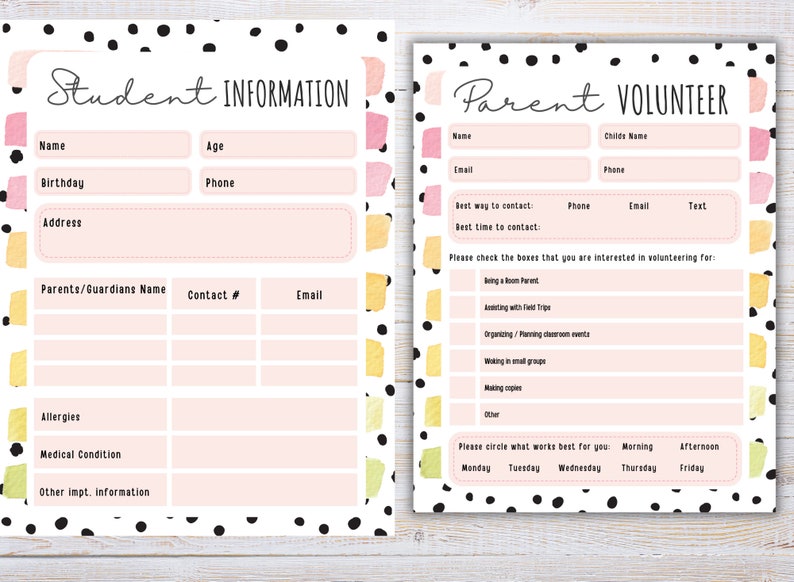 Open House Bundle, Meet the Teacher Template, Back to School Flyer ...