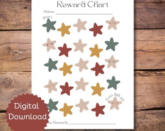 Kids Responsibility Chart, Kids Chore Chart, Kids Reward Chart ...