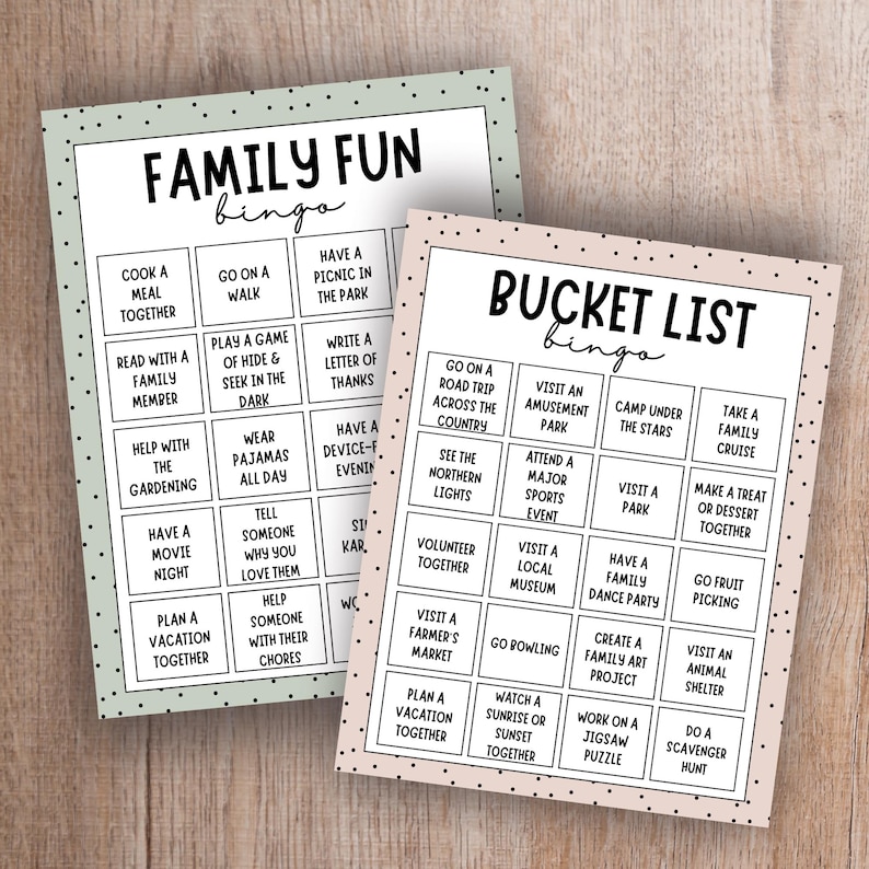 Bucket List Bingo,kids Bucket List, Goals, Autumn Bingo, Things to Do ...