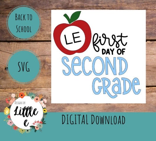 School SVG, First Day of School SVG, Personalized SVG, Monogram, - Etsy