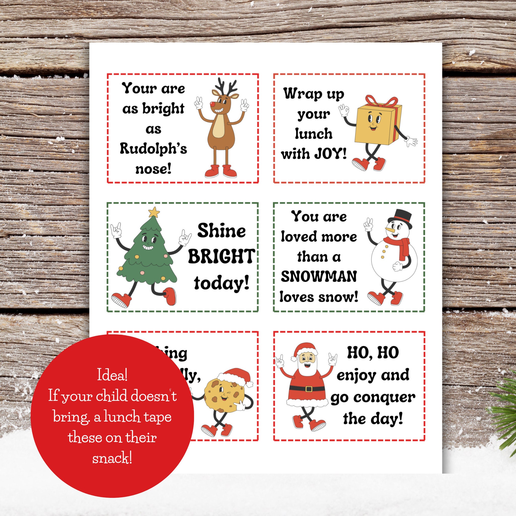 Lunch Box Notes, Printable Lunch Box Notes, Lunch Box Messages ...