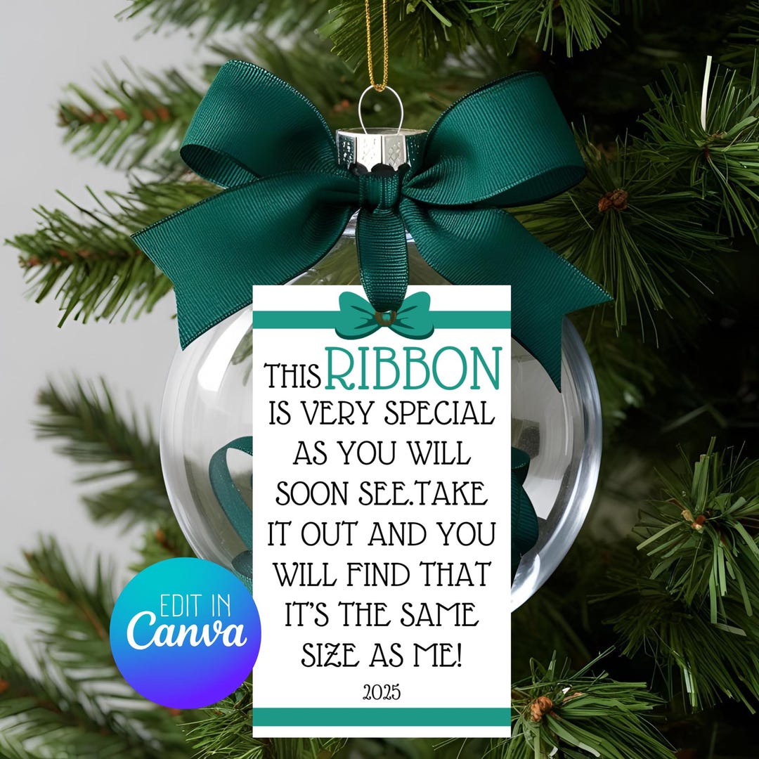 Height Ribbon,tag,same Size as Me,ribbon Ornament,height Ornament Tag ...