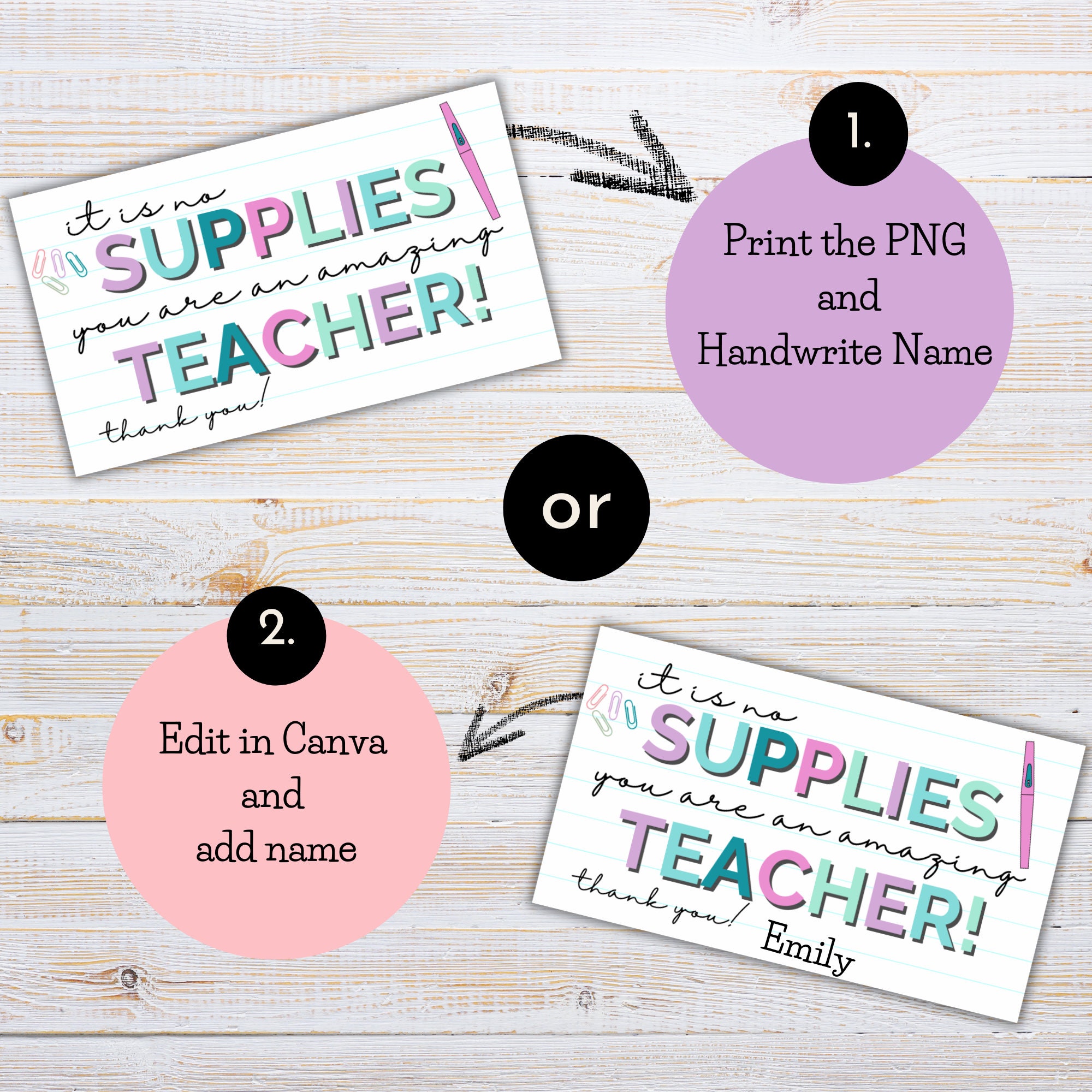 10 Editable Appreciation Tag Bundle Employee Appreciation - Etsy