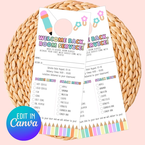 Teacher Room Service - Etsy