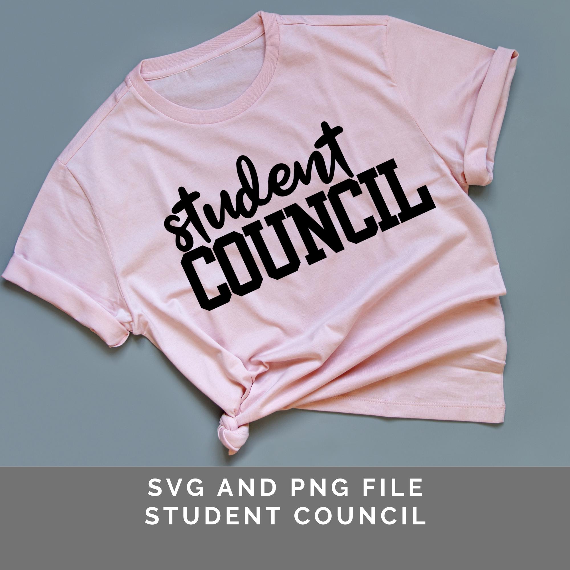 Student Council SVG and PNG File: School Design (digital Download) - Etsy