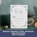 Winter Concert Program Template: Editable Canva Flyer (digital Download ...