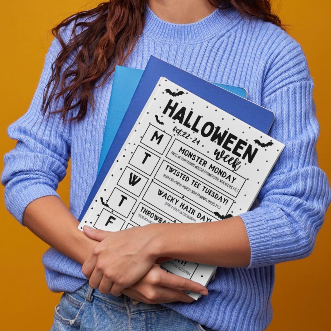 Editable Spirit Week Template: Canva Design (digital Download) - Etsy