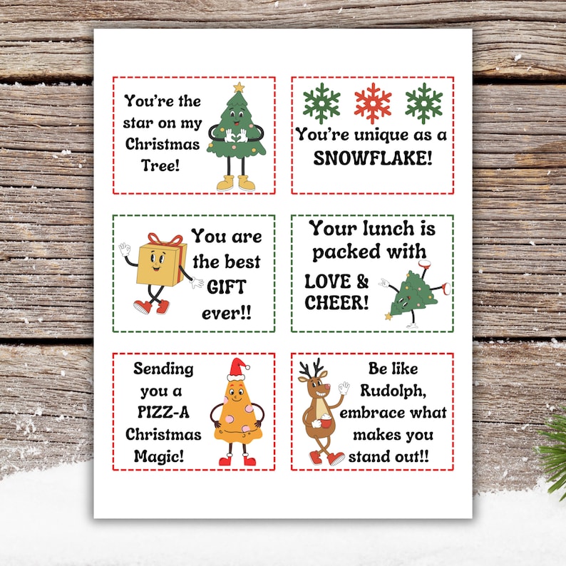 Lunch Box Notes, Printable Lunch Box Notes, Lunch Box Messages ...