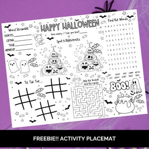 Halloween Party Games Bundle: Bingo, ABC Game (digital Download) - Etsy