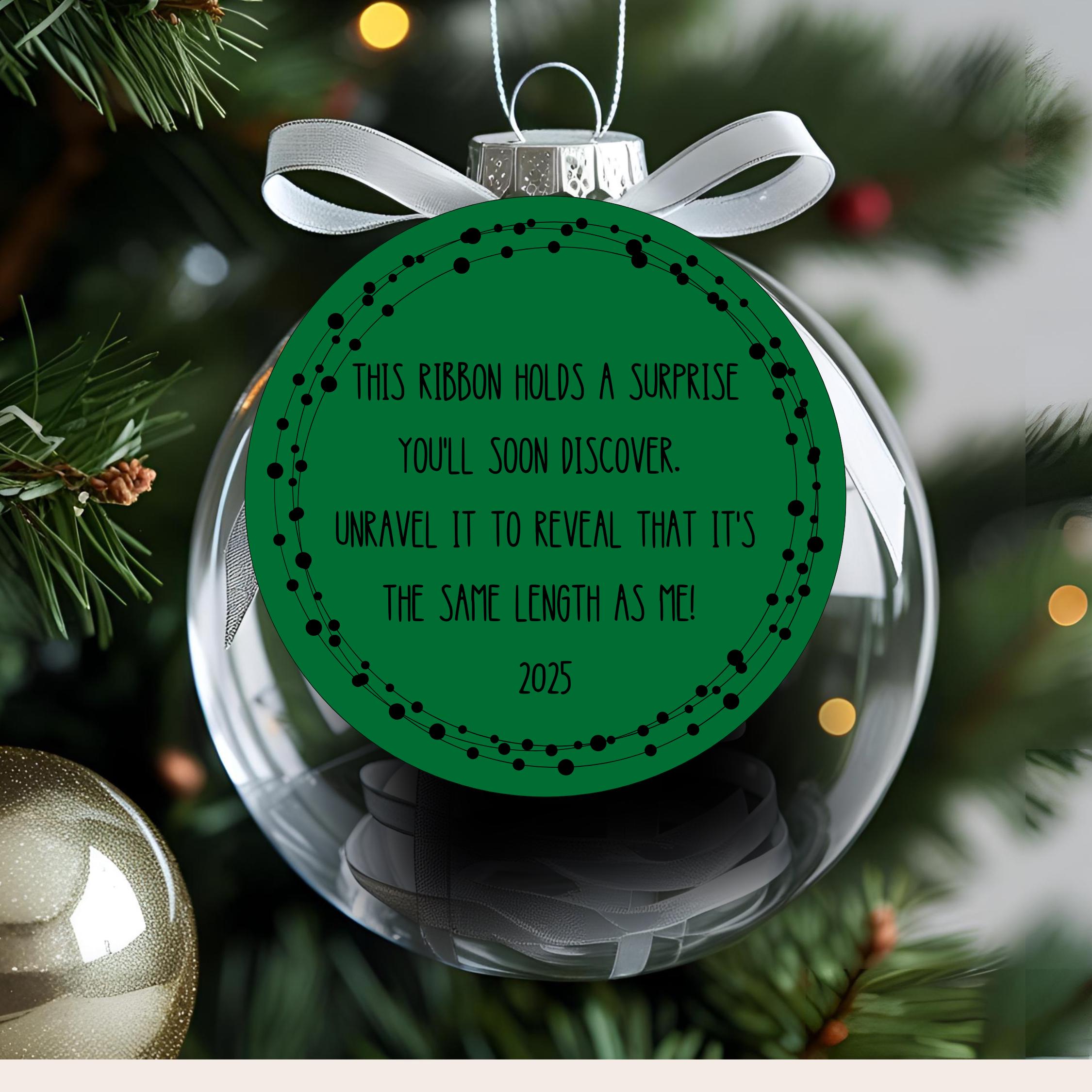 Height Keepsake Ornament Tag (digital Download) - Etsy