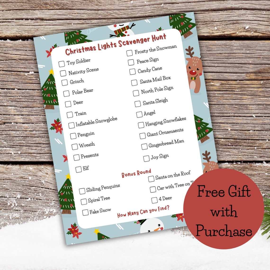 Editable Christmas Bucket List, Printable, Family Christmas Bucket List ...
