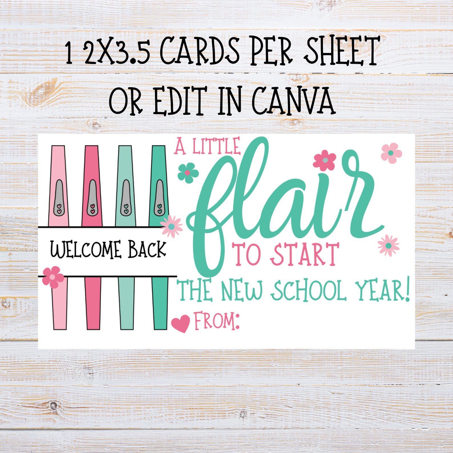 Back to School Teacher Gift Tag Thank You Teacher Tag First - Etsy