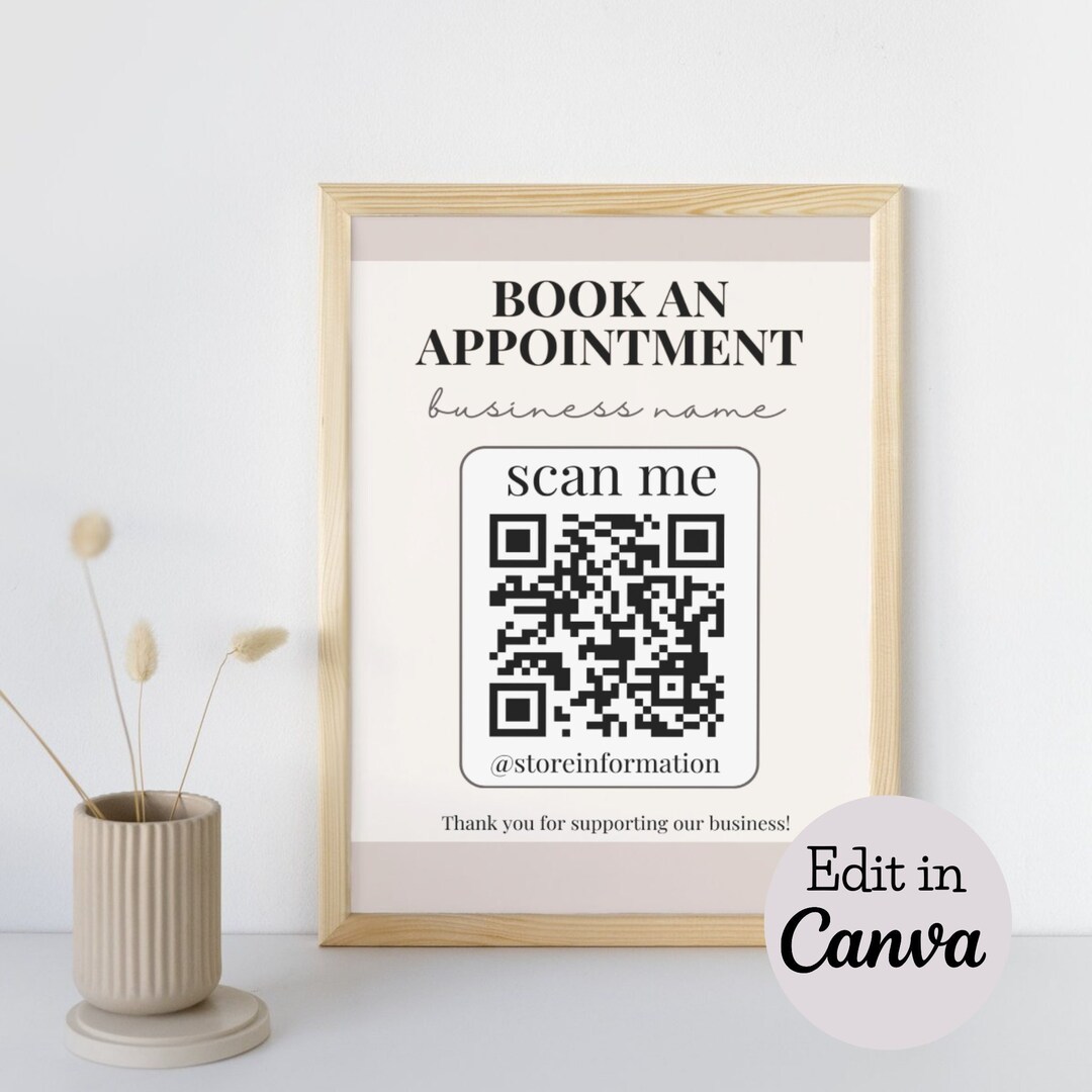 QR Code Flyer, Qr Code Sign, Business Flyer, Qr Code Save the Date ...