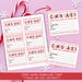 Candy Cane Gram Tags (digital Download) - Etsy
