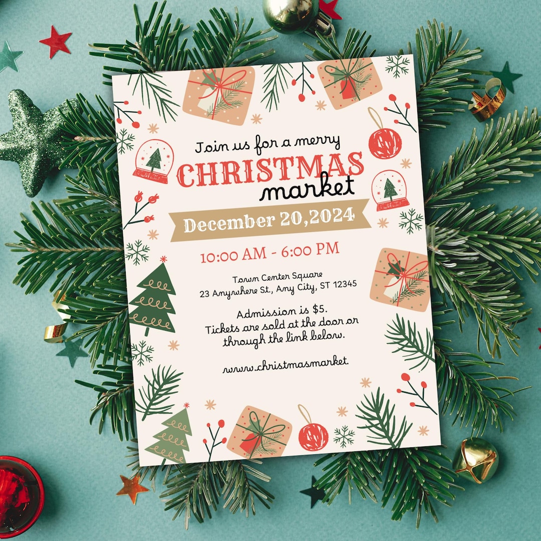 Christmas Fair, Winter Market, Christmas Market Crafts, Holiday Market ...
