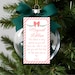 Height Keepsake Ornament Tag: Ribbon Growth Tracker (digital Download ...
